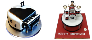 Order Musical Instrument Cakes - Kingdom of Cakes